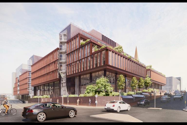 LOM unveils plans for retrofit of brutalist Glasgow groundscraper ...